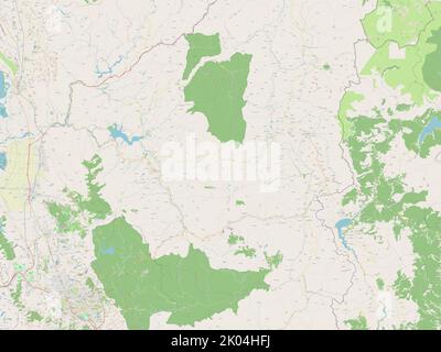 Diber, county of Albania. Open Street Map. Locations and names of major ...