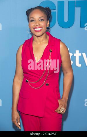 Amber Ruffin attends the premiere of the Apple TV+ series "Gutsy" at ...