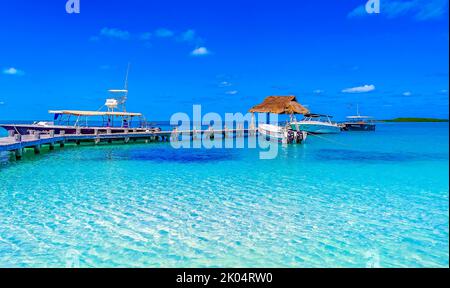 Contoy Island Mexico 24. February 2022 Amazing landscape panorama view ...