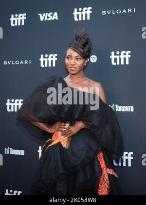 Actor Jayme Lawson poses for a photograph on the red carpet for the ...