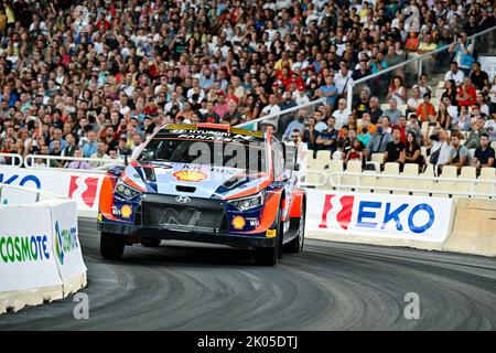 Athens Olympic Stadium ,SS1,Dani Sordo (ESP) Carrera Candido (ESP ...