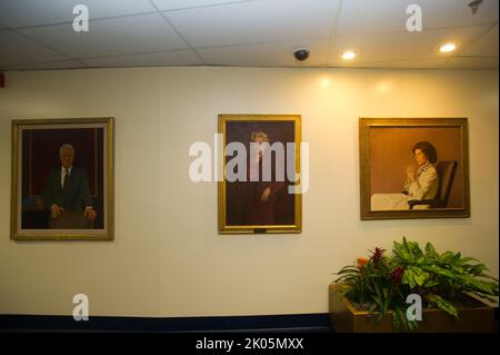 Official painted portraits of HUD Secretaries, on display Stock Photo ...