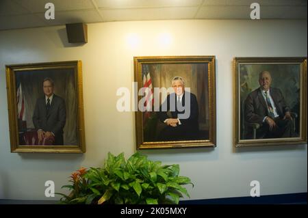 Official painted portraits of HUD Secretaries, on display Stock Photo ...