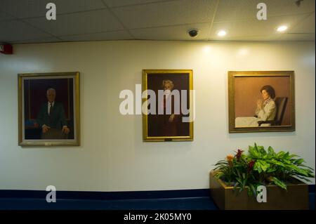 Official painted portraits of HUD Secretaries, on display Stock Photo ...