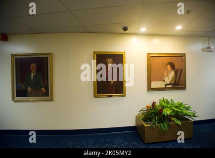 Official painted portraits of HUD Secretaries, on display Stock Photo ...