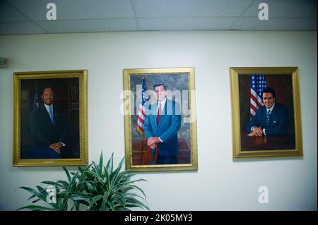 Official painted portraits of HUD Secretaries, on display Stock Photo ...