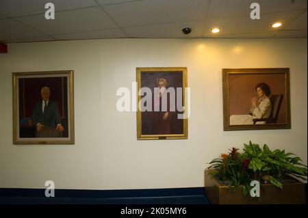 Official painted portraits of HUD Secretaries, on display Stock Photo ...