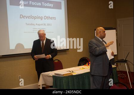 HUD managers meeting: attendees, "Developing Others" workshop Stock ...