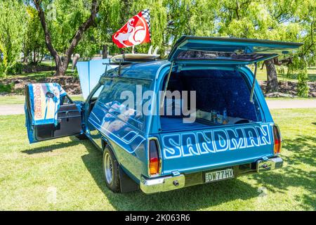 holden panel van decked out for surfing at the glen on wheels 2016 in ...