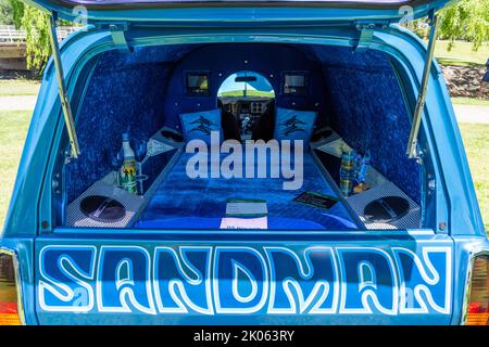 holden panel van decked out for surfing at the glen on wheels 2016 in ...