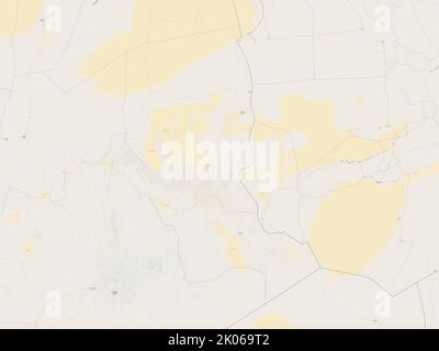 Illizi, province of Algeria. Open Street Map. Locations of major cities ...
