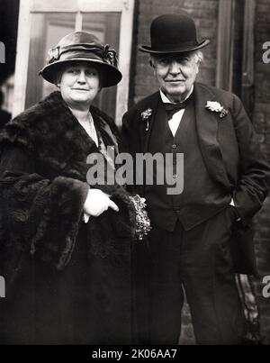 Thomas Edison 1925 Stock Photo - Alamy