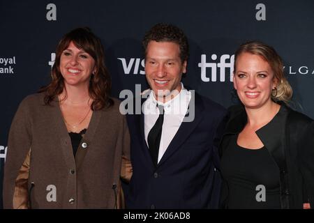 Molly Conners, Gabe Polsky, Amanda Bowers attends the 2022 Toronto ...