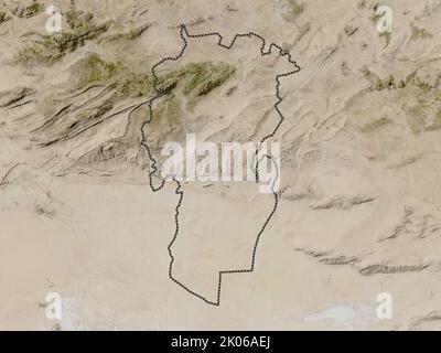 Khenchela, province of Algeria. Low resolution satellite map. Locations ...