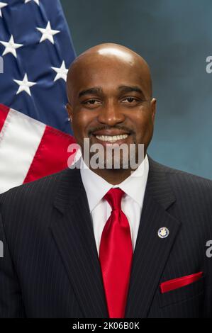 Antonio Riley, Region V (Midwest) Administrator, in HUD broadcast ...