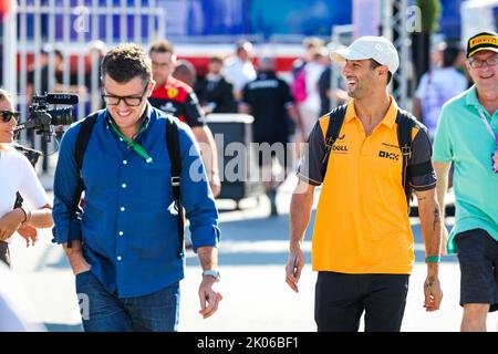 FRIEND Blake, manager of RICCIARDO Daniel (aus), portrait during the ...