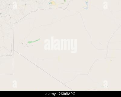 Tindouf, province of Algeria. Open Street Map. Locations of major ...