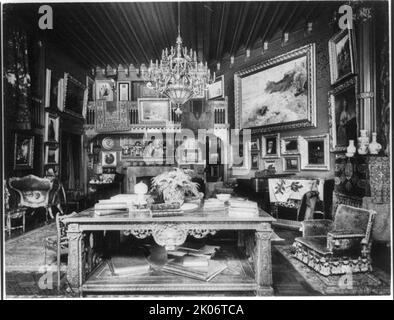 Home of Phoebe Apperson Hearst (widow of George Hearst) at 1400 New ...