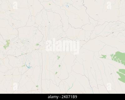 Bie, province of Angola. Open Street Map. Locations and names of major ...