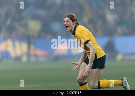 SYDNEY, AUSTRALIA - SEPTEMBER 6: Cortnee Vine of Australia tracks the ...