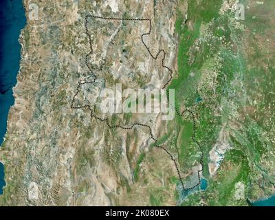 Catamarca, province of Argentina. High resolution satellite map ...