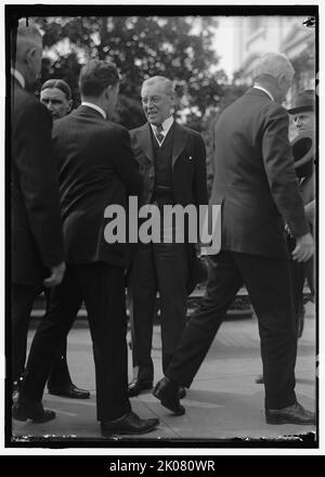 Wilson, Woodrow, between 1914 and 1918 Stock Photo - Alamy