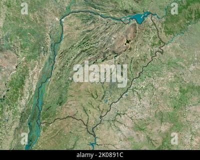 Corrientes, province of Argentina. High resolution satellite map ...