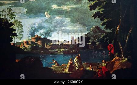 Nicolas Poussin (1594-1665). Painter of the classical French Baroque ...