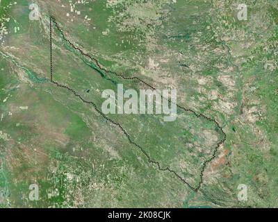 Formosa, province of Argentina. High resolution satellite map. Corner ...