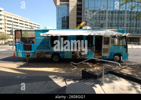 Commuter Bus in Front of HUD - Commuter bus in front of HUD ...