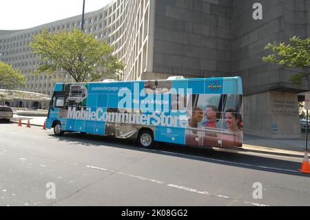 Commuter Bus in Front of HUD - Commuter bus in front of HUD ...