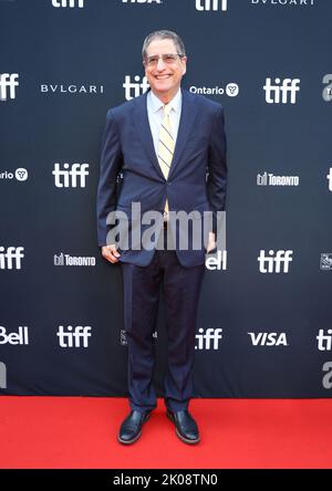 Tom Rothman arriving to "The Woman King" premiere during the 2022 ...