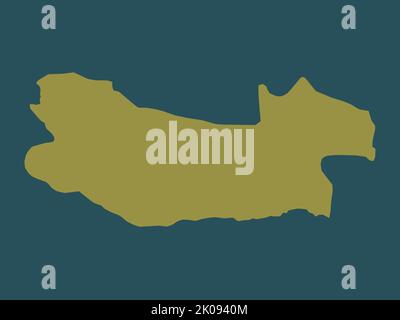 Armavir, province of Armenia. Solid color shape. Locations of major ...