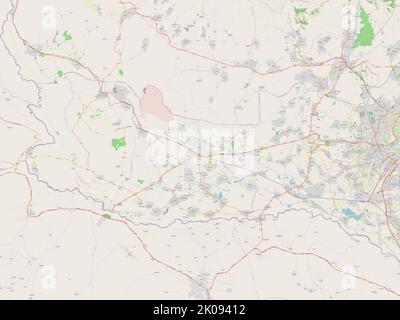 Armavir, province of Armenia. Open Street Map. Locations and names of ...
