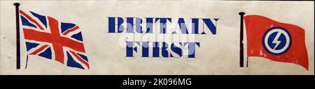 The British Union of Fascists (BUF) formed by Oswald Mosley Stock Photo ...