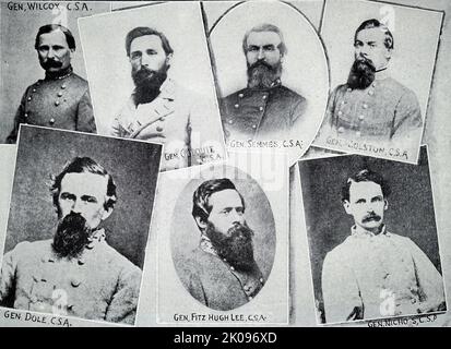 Alfred Holt Colquitt, 1824-1894, half length, facing left; in ...