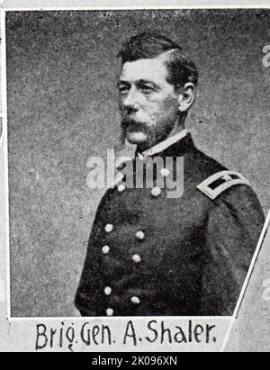 ALEXANDER SHALER (1827-1911) Union Army general in he American Civil ...