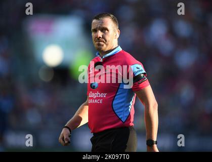 Referee Tom Foley Stock Photo - Alamy