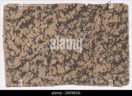 Sheet with an overall splotchy pattern, 19th century Stock Photo - Alamy