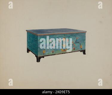 Pa. German Chest, c. 1940 Stock Photo - Alamy