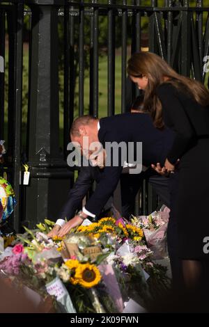 UK: Princes William and Harry, with Catherine, Princess of Wales, and ...