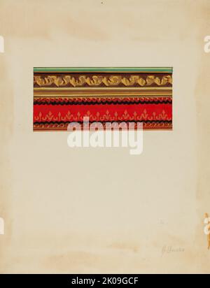 Wall Paper Border, c. 1937 Stock Photo - Alamy