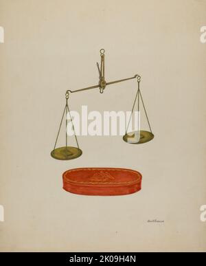 Scales, c. 1938 Stock Photo - Alamy