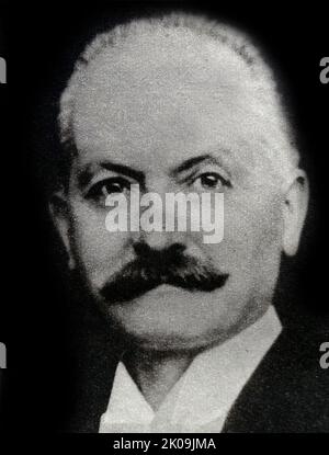 Albert Francois Lebrun (1871 - 1950); French politician, President of ...