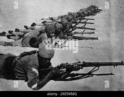 Mechanized section of the Egyptian Camel Corps which supported British ...