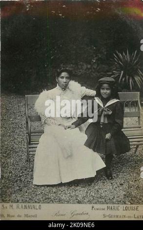 Ranavalona III (1861 - 1917) last sovereign of the Kingdom of ...