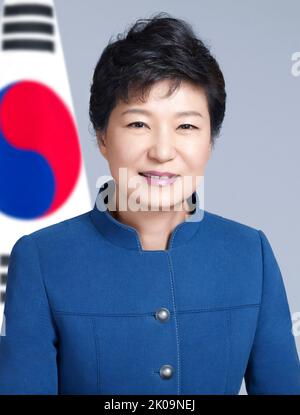 President Park Geun-hye of South Korea Visits NASA Goddar Stock Photo ...