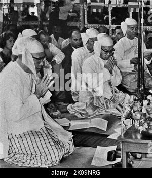 U Nu (1907 - 1995), known by the honorific name Thakin Nu, leading ...