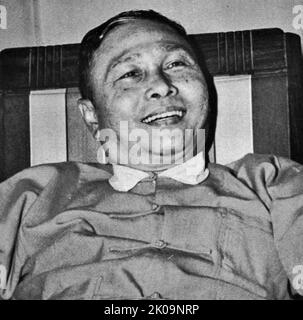 U Nu (1907 - 1995), known by the honorific name Thakin Nu, leading ...