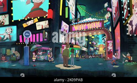 LITTLE DEMON, from left: Chrissy (voice: Lucy DeVito), Laura (voice ...